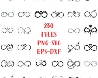 Infinity Svg, Infinity Love Svg Bundle, Forever Infinity Svg, Infinity ...
