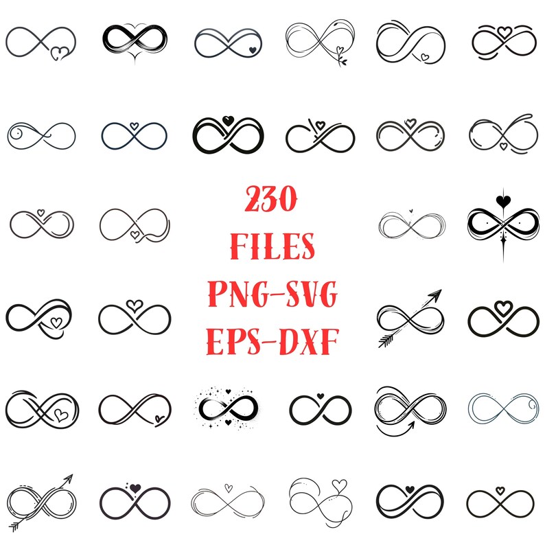 Infinity Svg, Infinity Love Svg Bundle, Forever Infinity Svg, Infinity ...