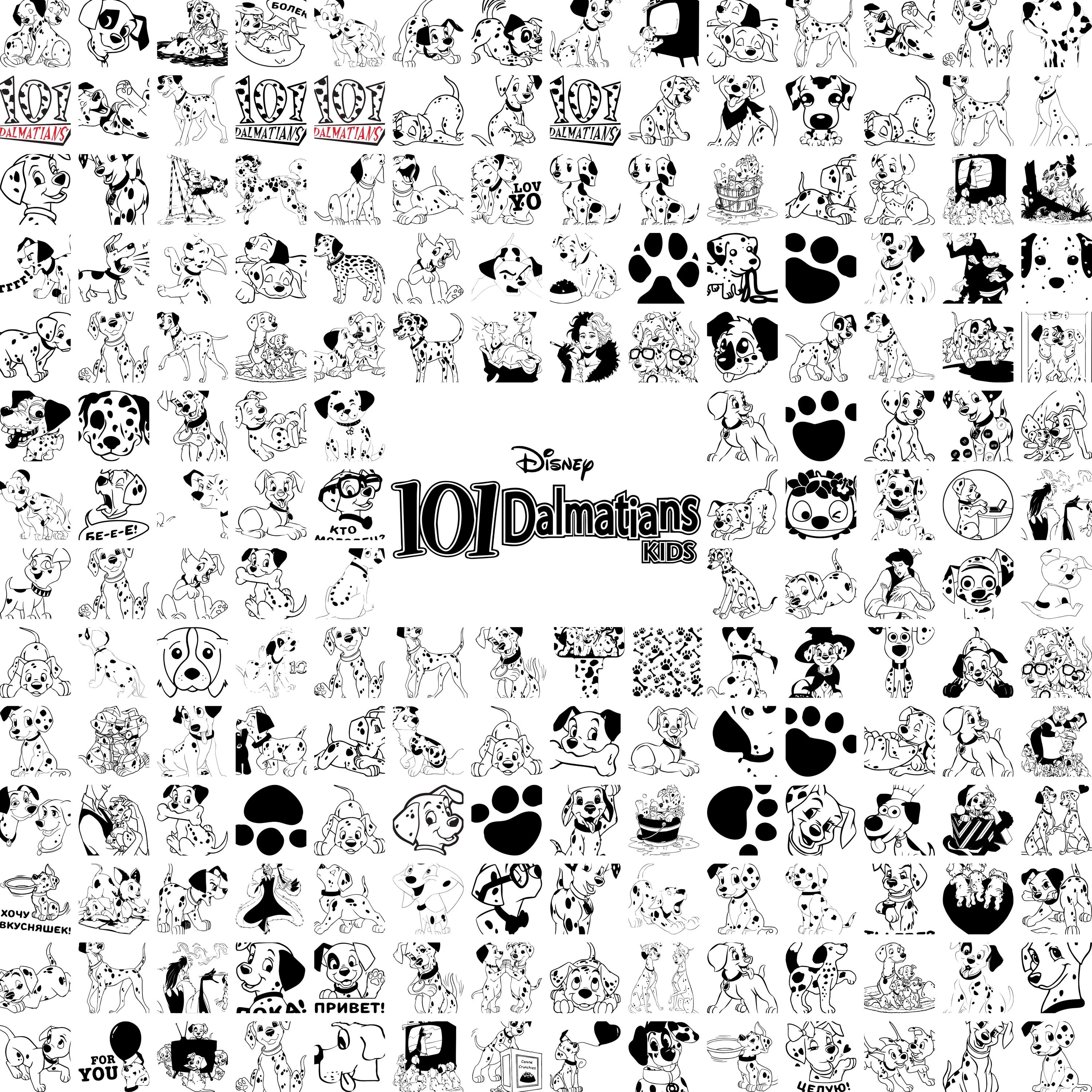 Dalmatians SVG Bundle, Dalmatians Svg, Baby Dog Svg, Dog Svg ...