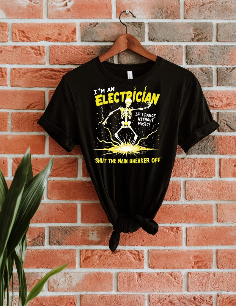 Funny Electrician Skeleton Quote | SVG PNG Clipart - Etsy