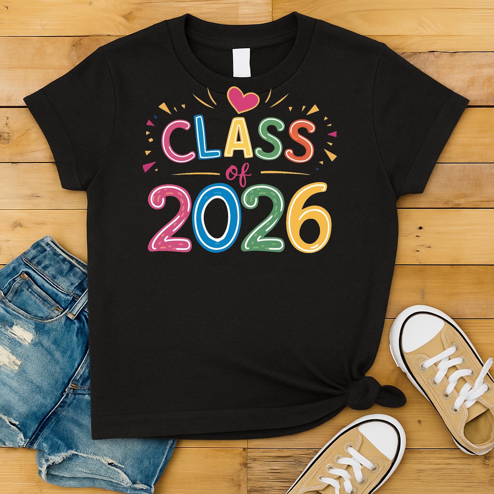 Class of 2026 PNG SVG – Kids Graduation Shirt Design – Preschool or ...