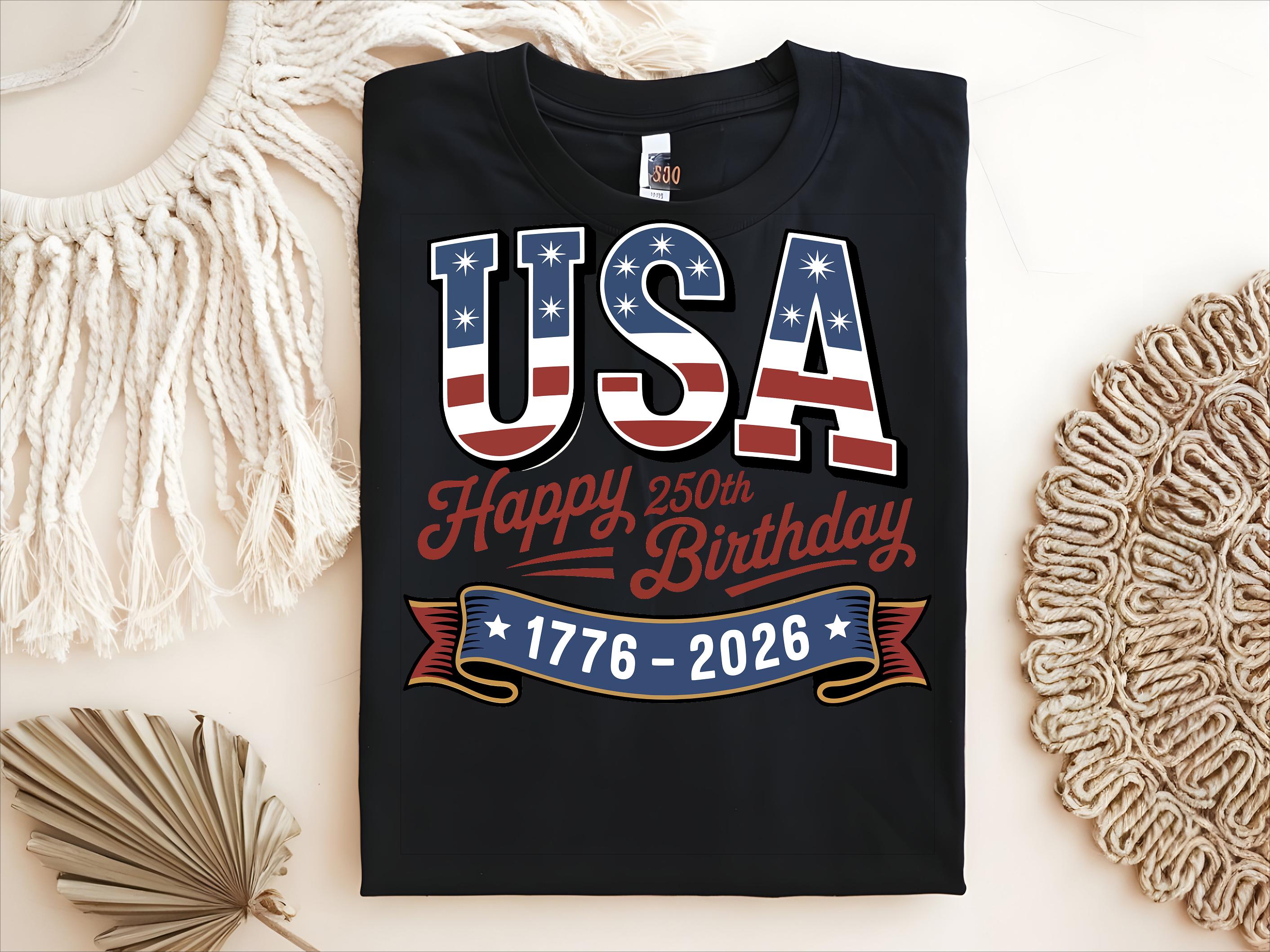 USA 250th Birthday PNG | America 250 Birthday | July 4th Independence ...