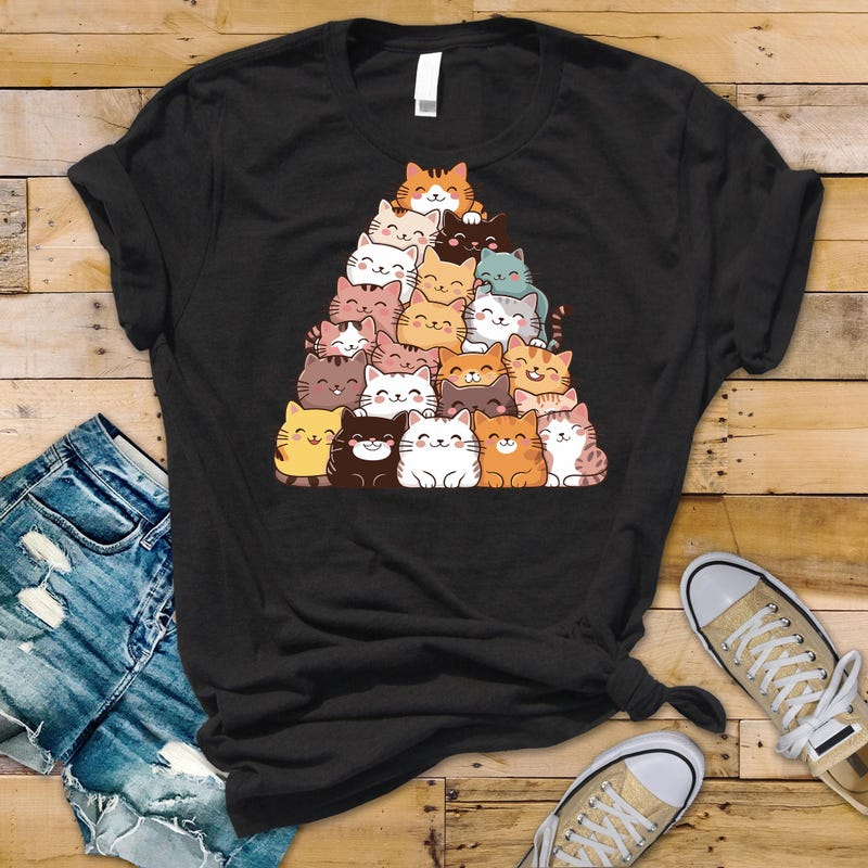 Pyramid With Cats - Etsy
