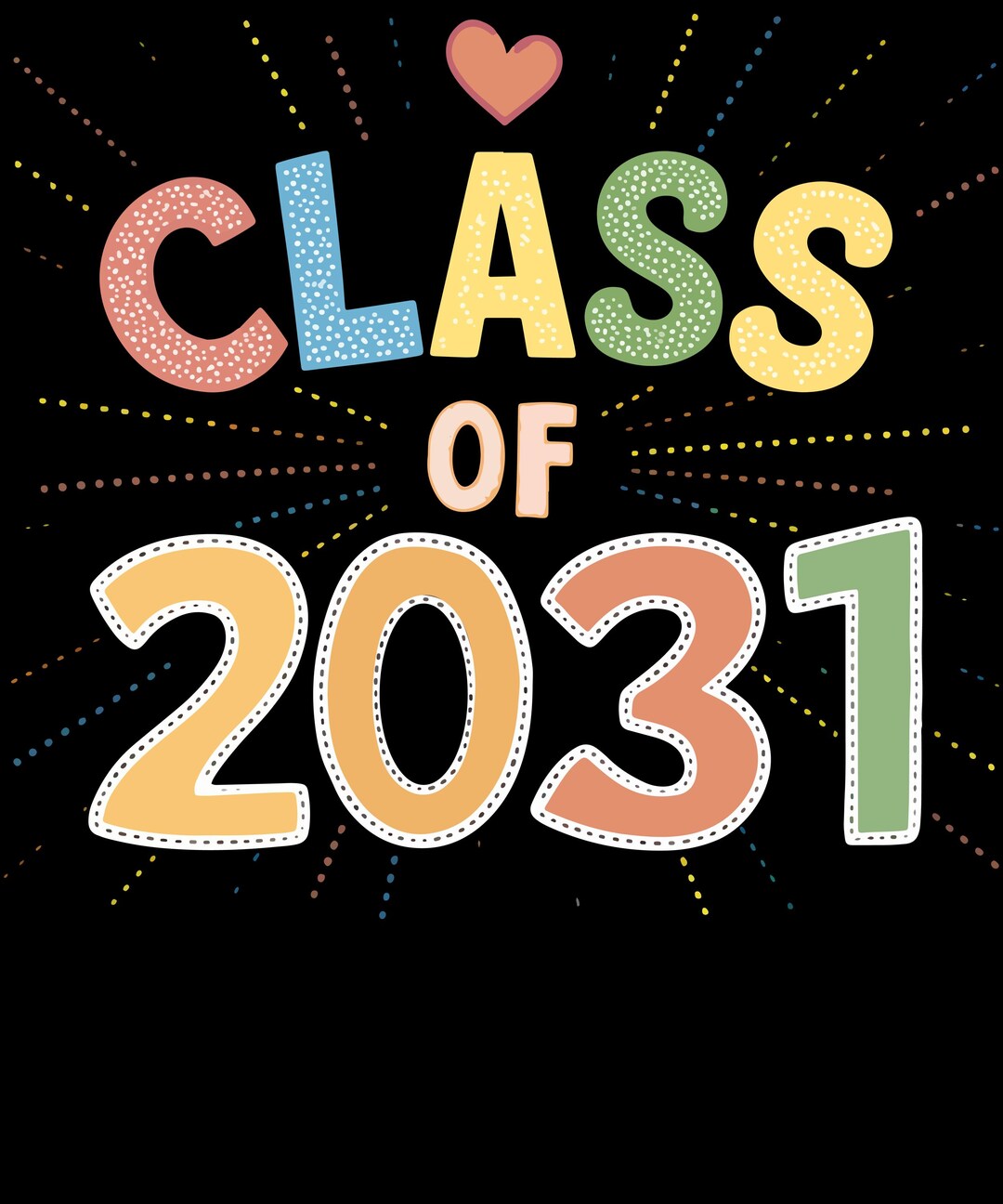 Class of 2031 Graduation Design – PNG SVG Digital Download - Etsy