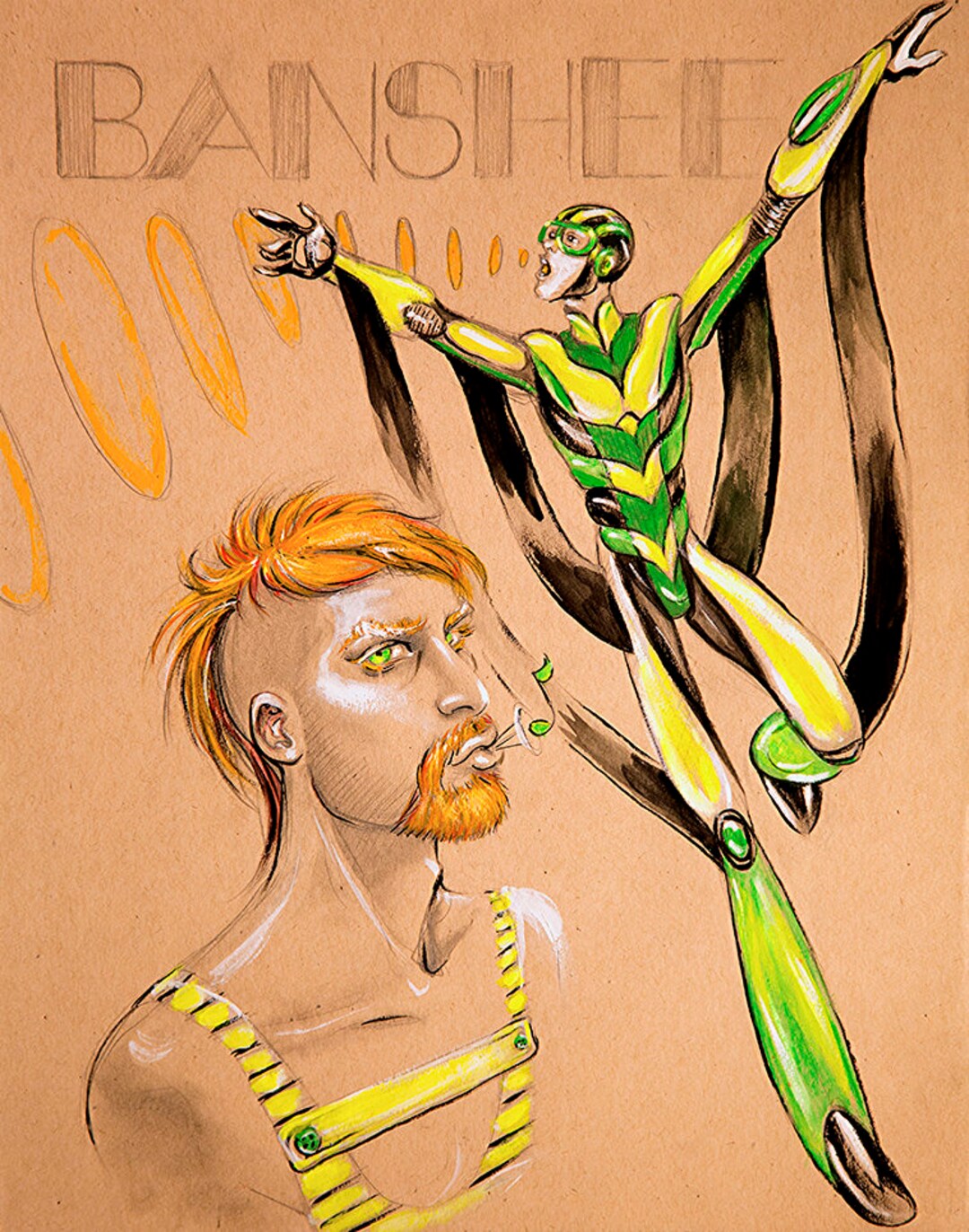 Banshee Banshee Poster Sean Cassidy Sean Cassidy Poster - Etsy