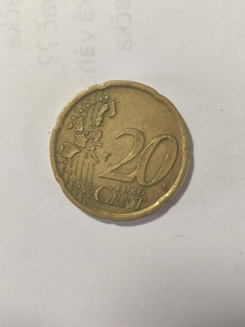 Rare 20 Euro Cent Coin, 2002, Germany - Etsy