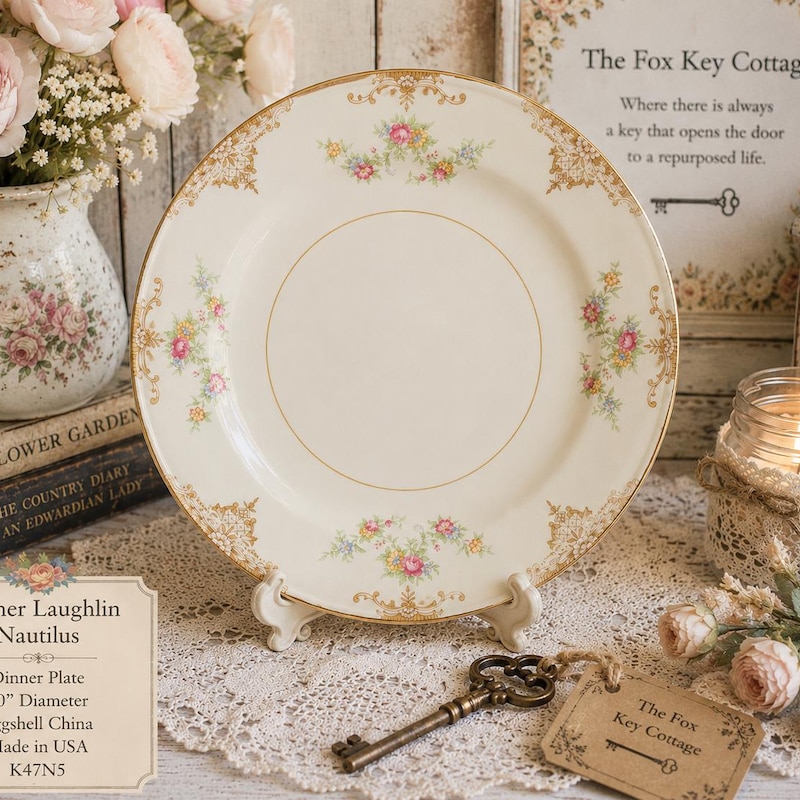 Nautilus Porcelain Plates - Etsy