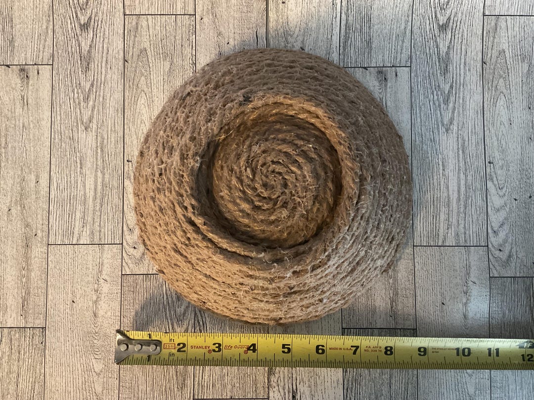 Handcrafted, Rustic Boho Jute Rope Bowl - Etsy