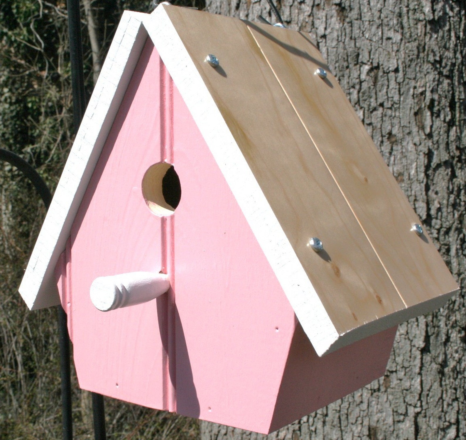 Upcycled Reclaimed Bird House/nest Box for Bluebird, Chickadee ...