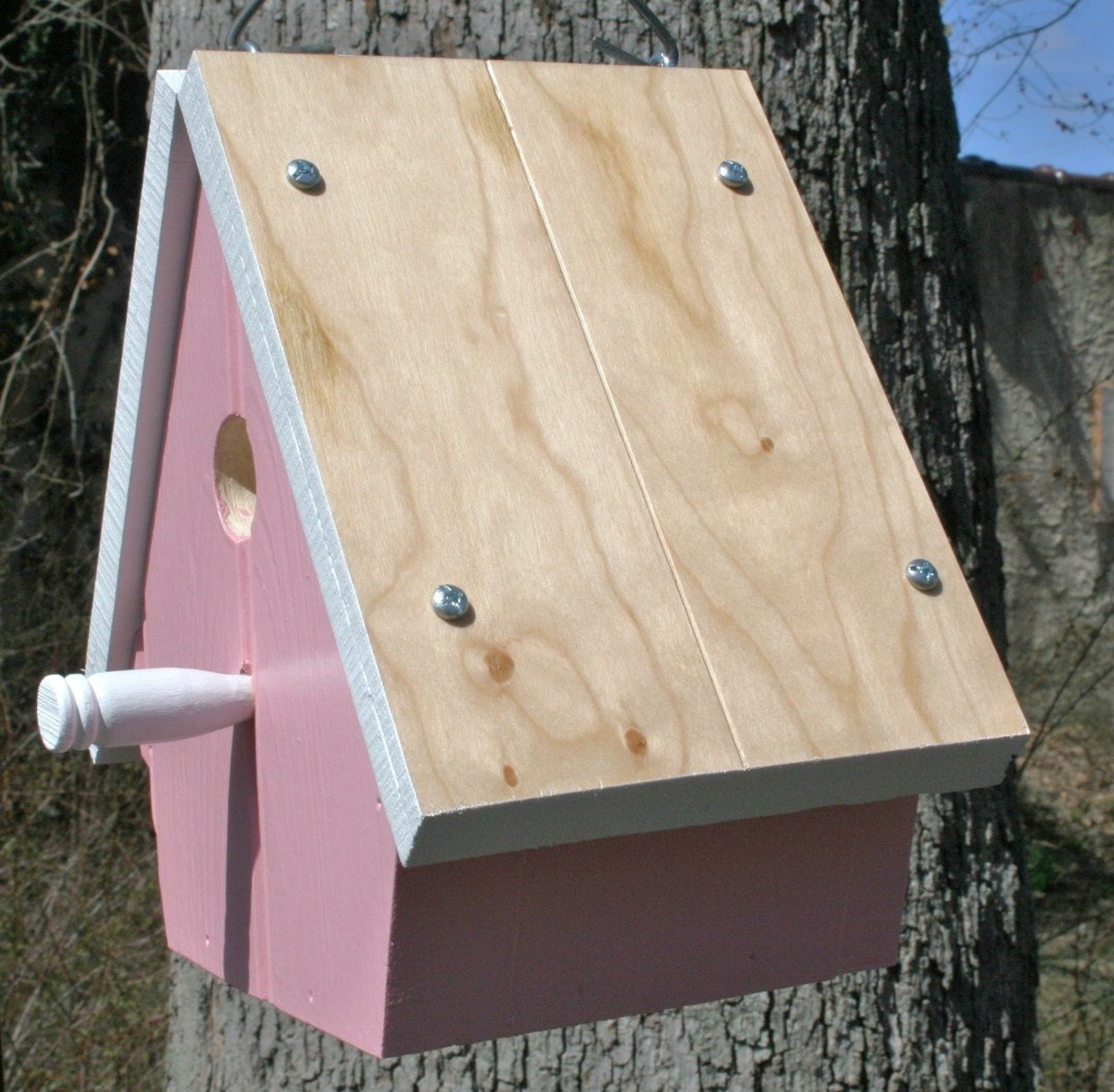 Upcycled Reclaimed Bird House/nest Box for Bluebird, Chickadee ...