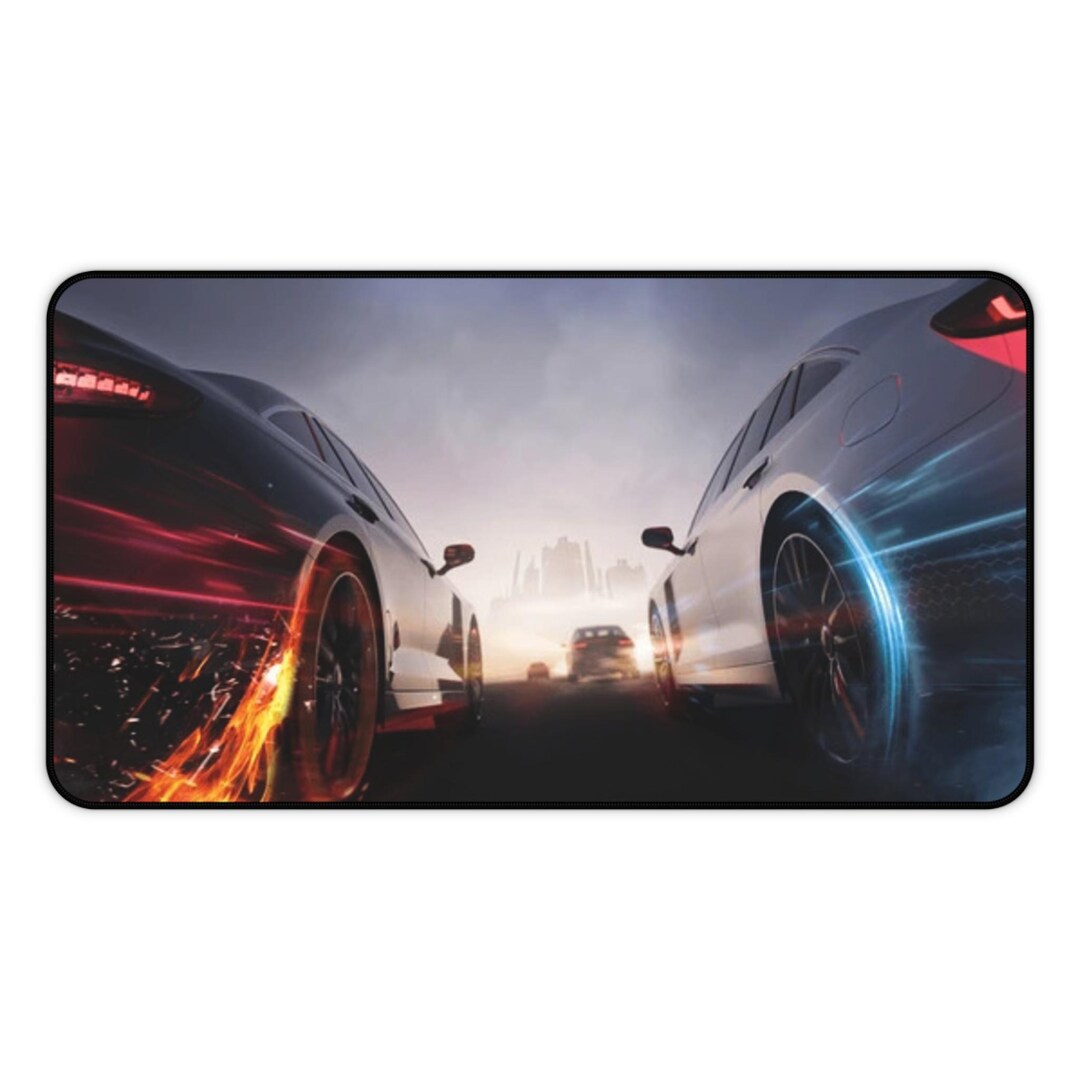 Cool Race Car Desk Mat, Cool Gaming Desk Mat, Racecar Mousepad, Racecar ...
