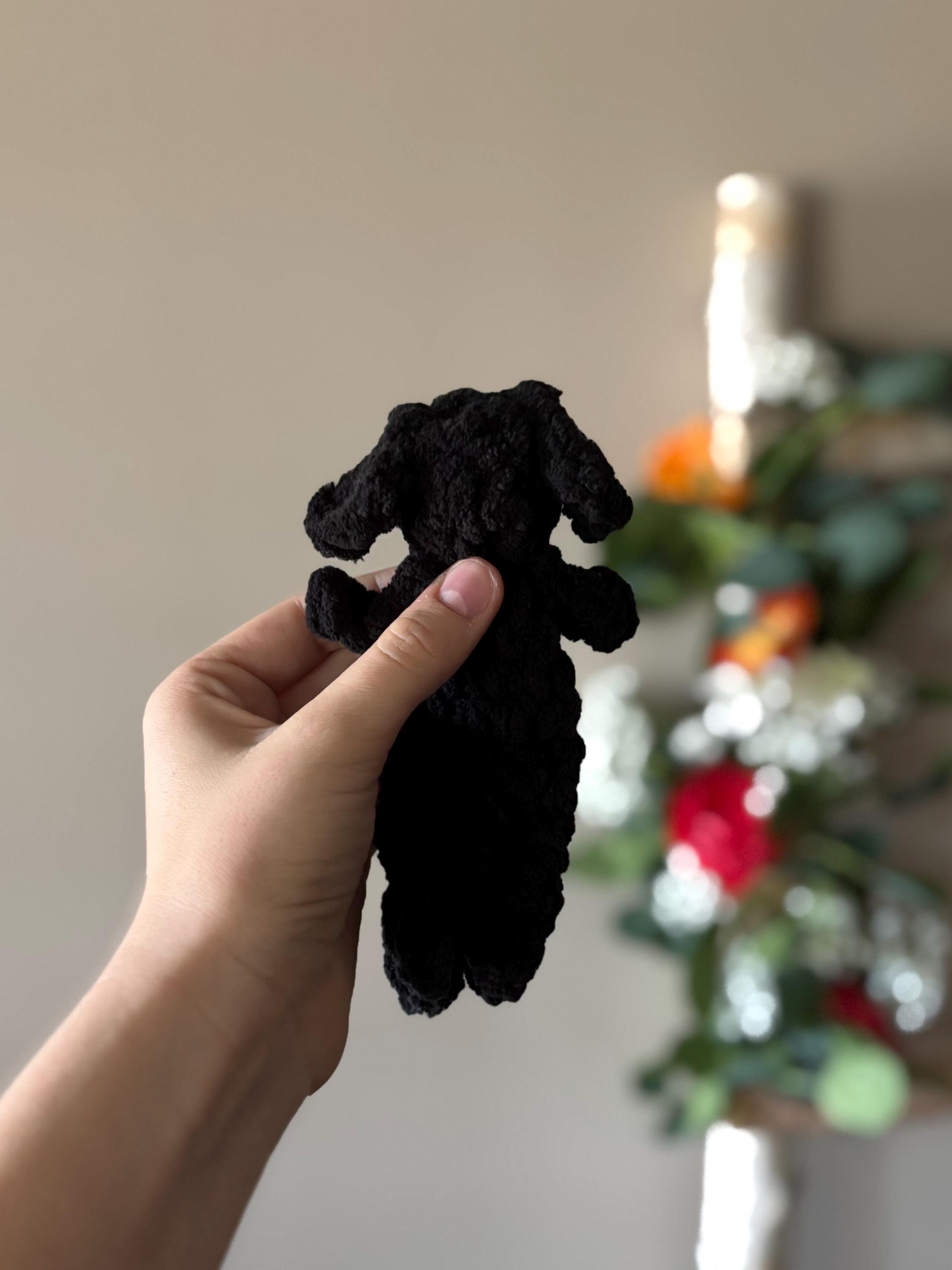 Crochet Mini Lab Puppy Lovey: Hand Embroidered Plush Dog - Etsy