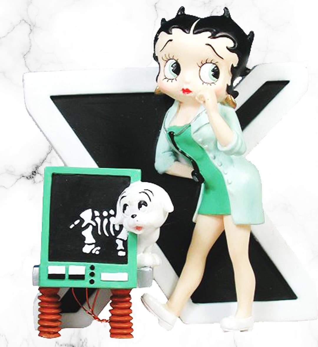 6764 Vintage Westland Giftware Letter X - X-ray Nurse - Alphabet Betty ...