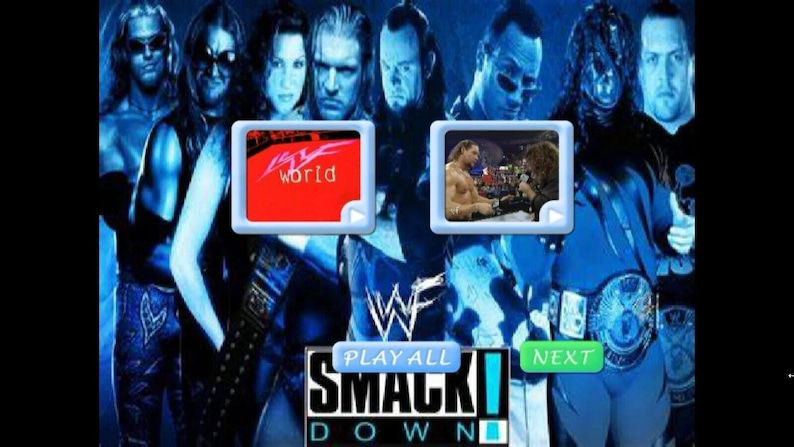 WWF 1999 Smackdown Complete Season DVD Disc Lot "free Shipping* - Etsy