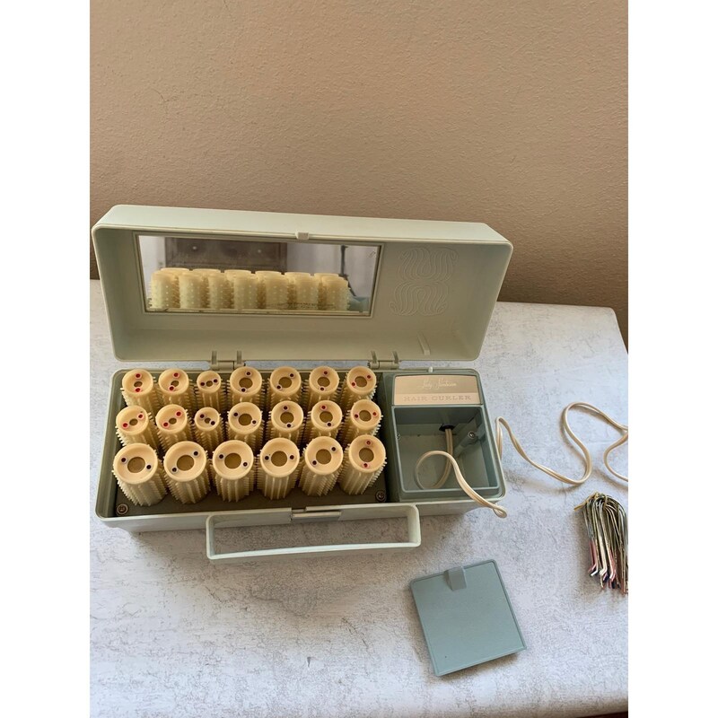 Vintage Hair Curlers - Etsy