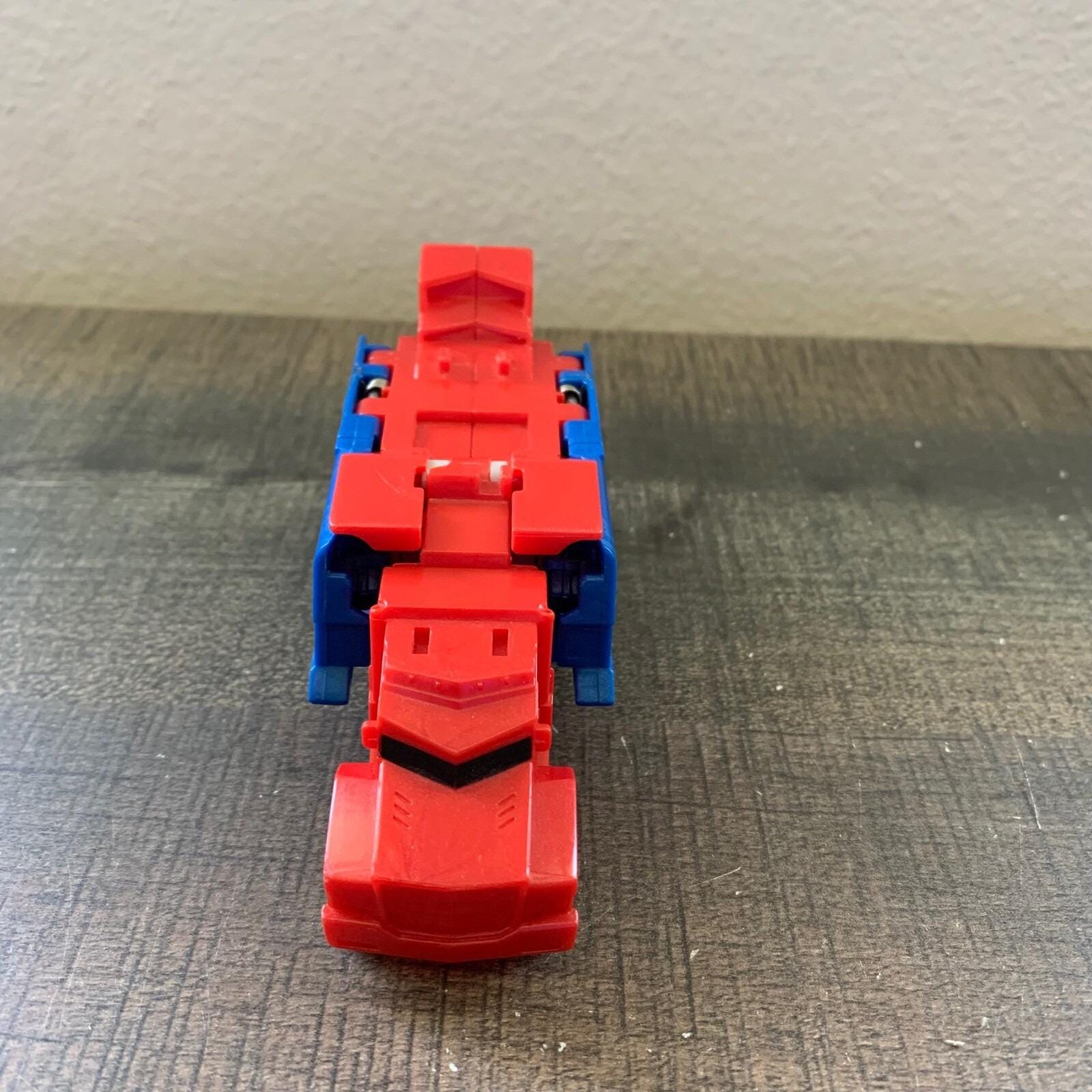 Transformers Optimus Prime Action Figure Robot to Truck Toy Red Blue - Etsy