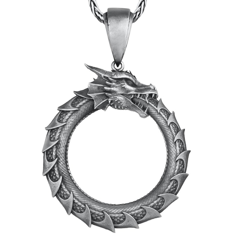 Ouroboros Necklace - Etsy