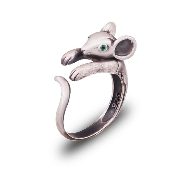 Mouse Ring - Etsy