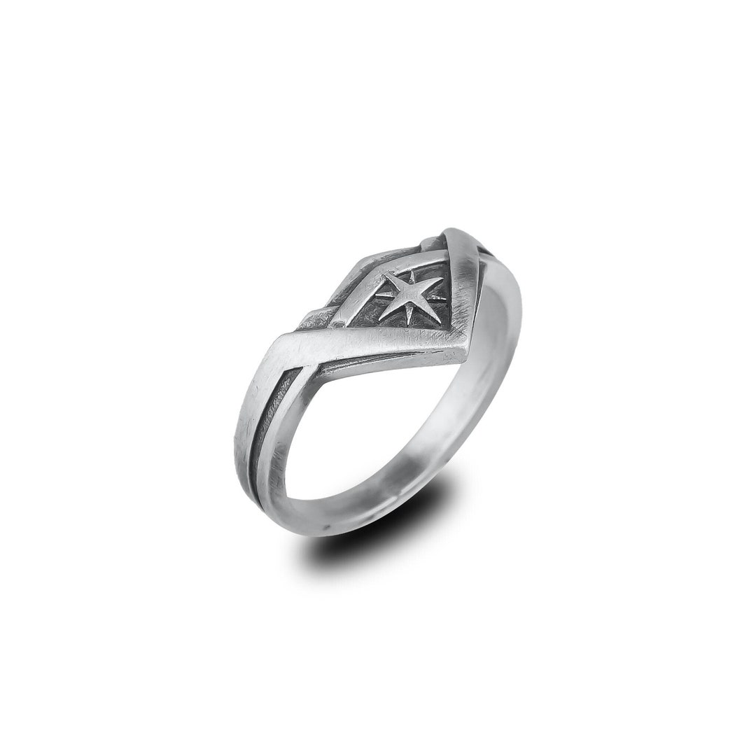 Wonder Woman Ring Sterling Silver, Amazonian Warrior Goddess Ring ...