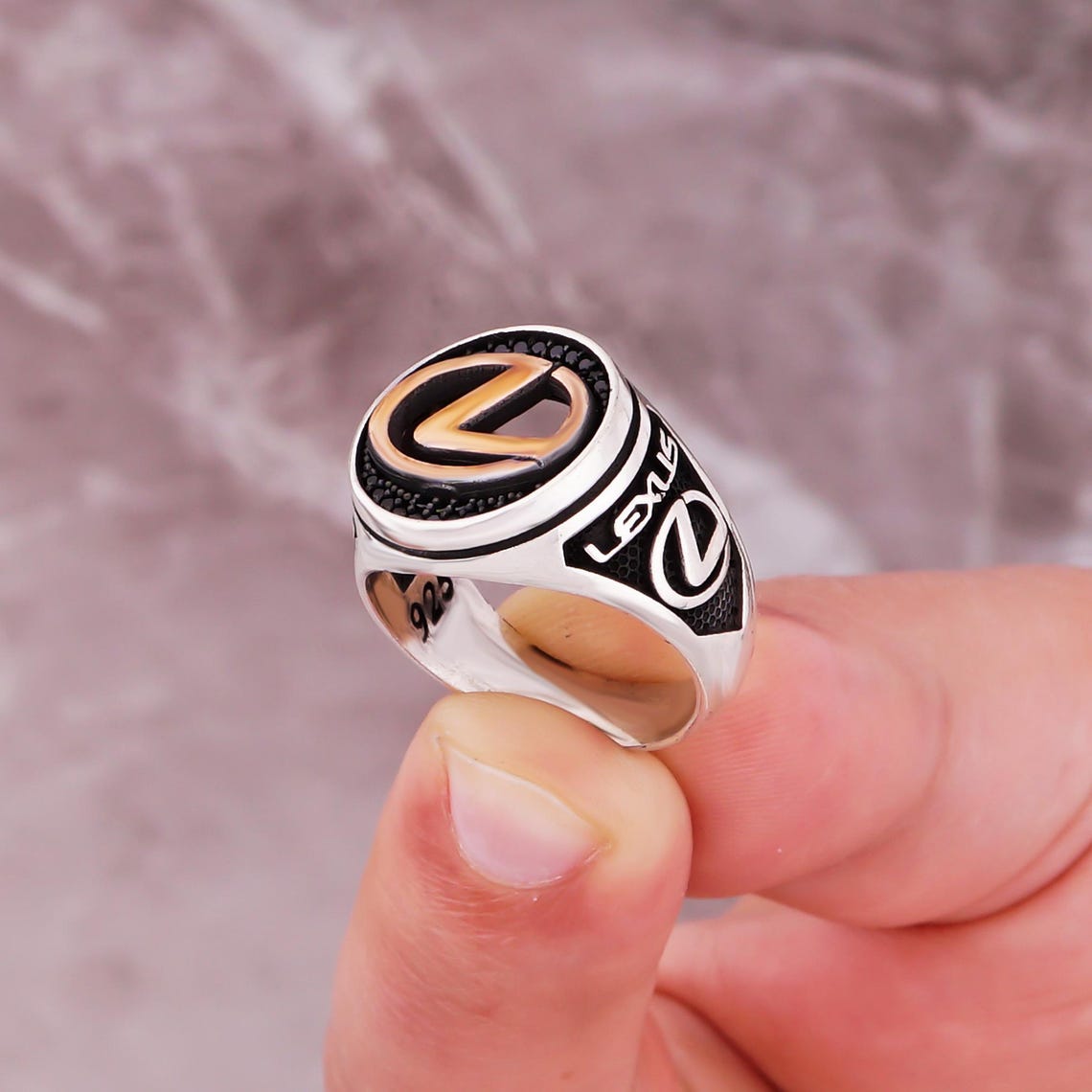 Lexus Ring Sterling Silver, Luxury SUV Jewelry, Best Car Guy Jewelry ...