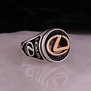 Lexus Ring Sterling Silver, Luxury SUV Jewelry, Best Car Guy Jewelry ...
