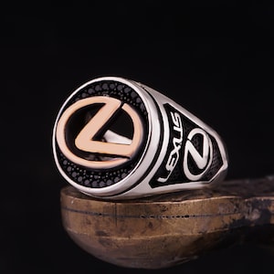 Lexus Ring Sterling Silver, Luxury SUV Jewelry, Best Car Guy Jewelry ...