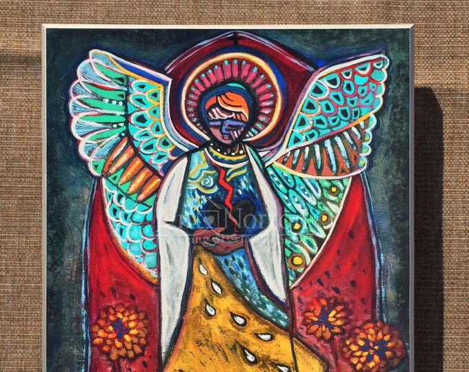 Angel of a Broken Heart Laminate Art Plaque, Loss and Grief, Christian ...