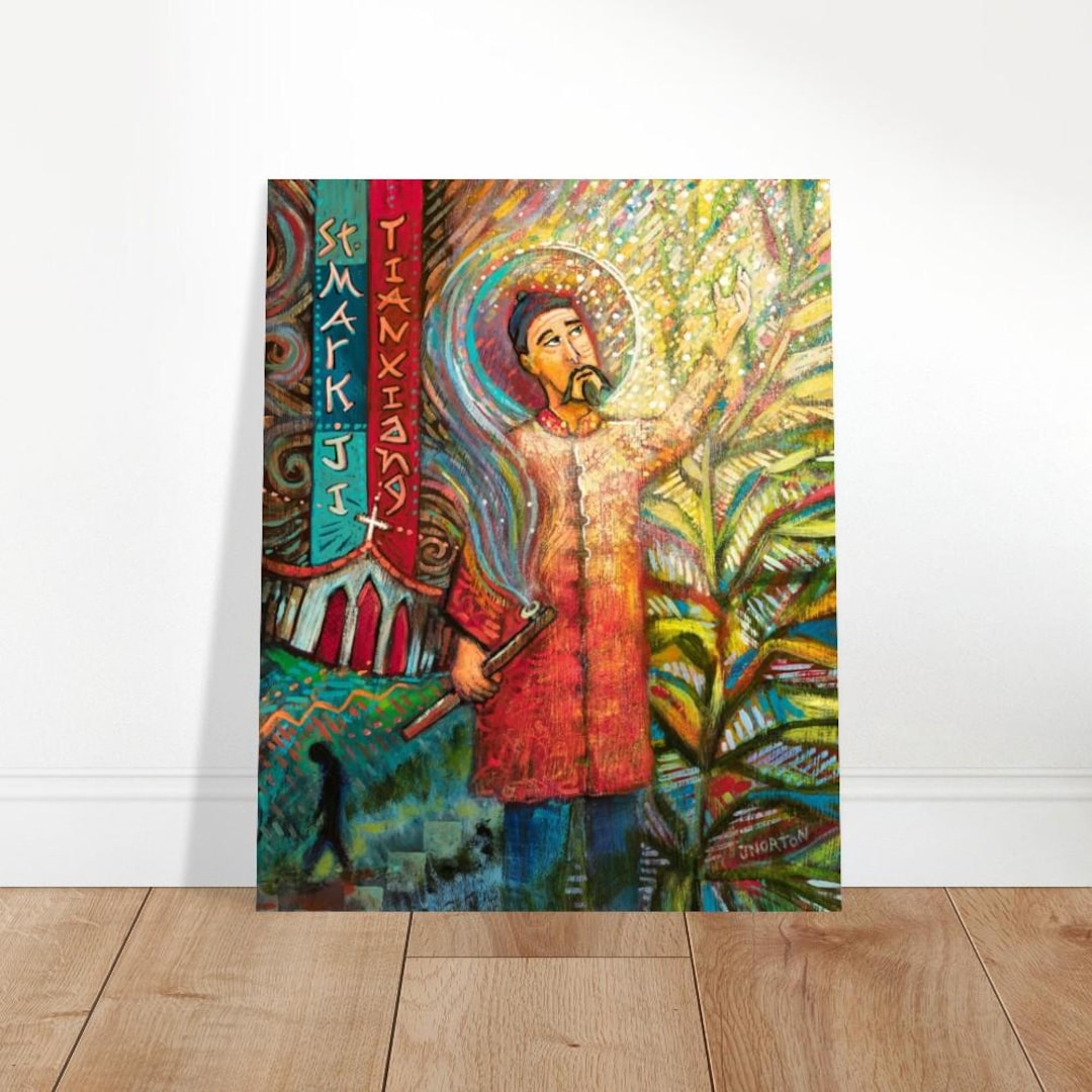 Saint Mark Ji Tianxiang Poster, Patron of Addicts, Chinese Saint of ...