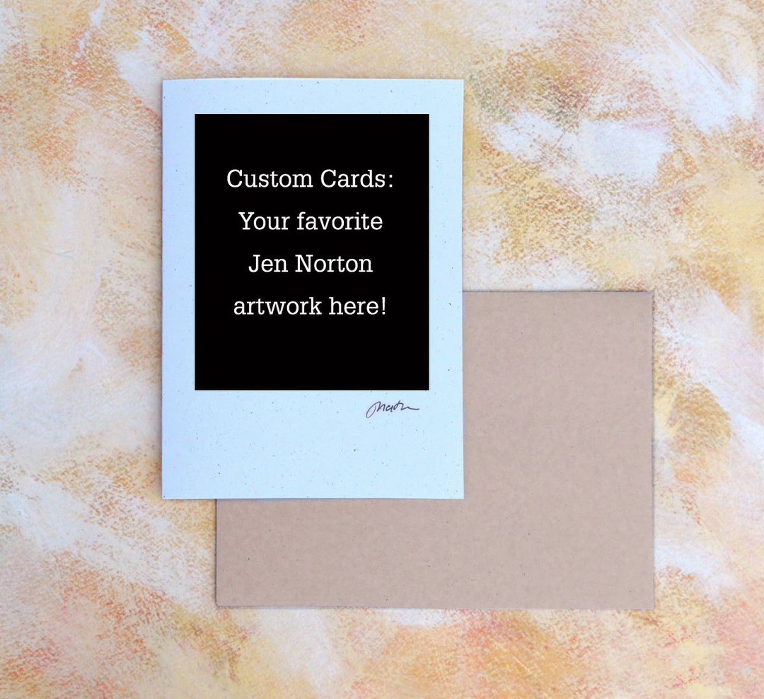 Hand-made Signed Greeting Cards, Pick Your Favorite Image From My Shop ...