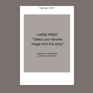 Large Art Print, 13x19 Sheet, Museum Quality Art Print From Images in ...