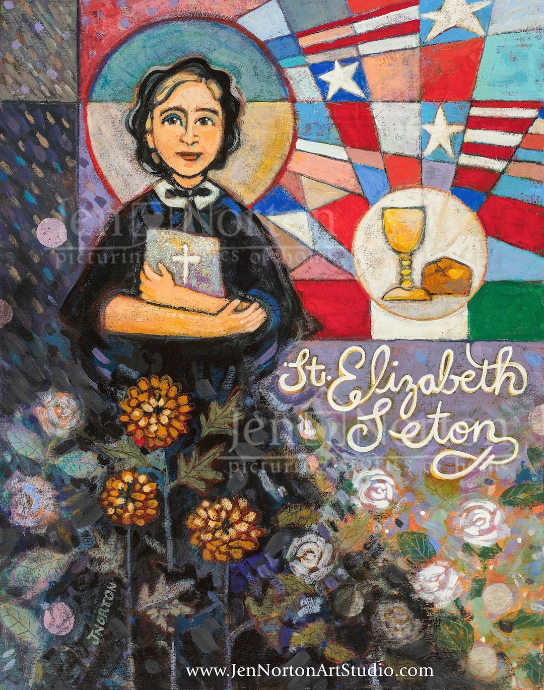 Saint Elizabeth Seton, Catholic Saint, First American Saint, Catholic ...