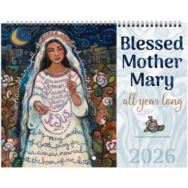 Catholic Mother Wall Art - Etsy