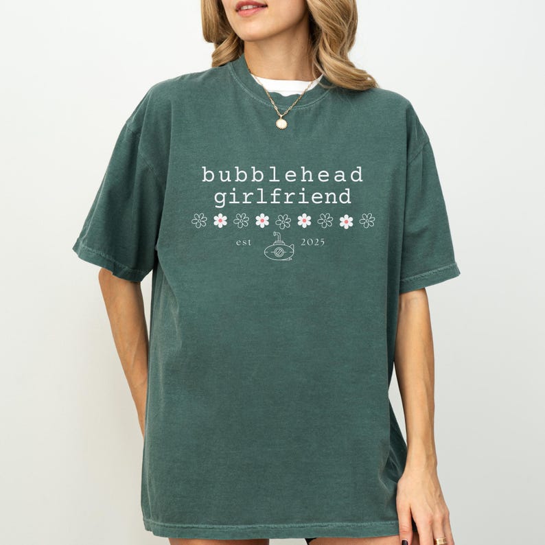 Navy Submarine Bubblehead Girlfriend Shirt With Custom Year Graduation ...