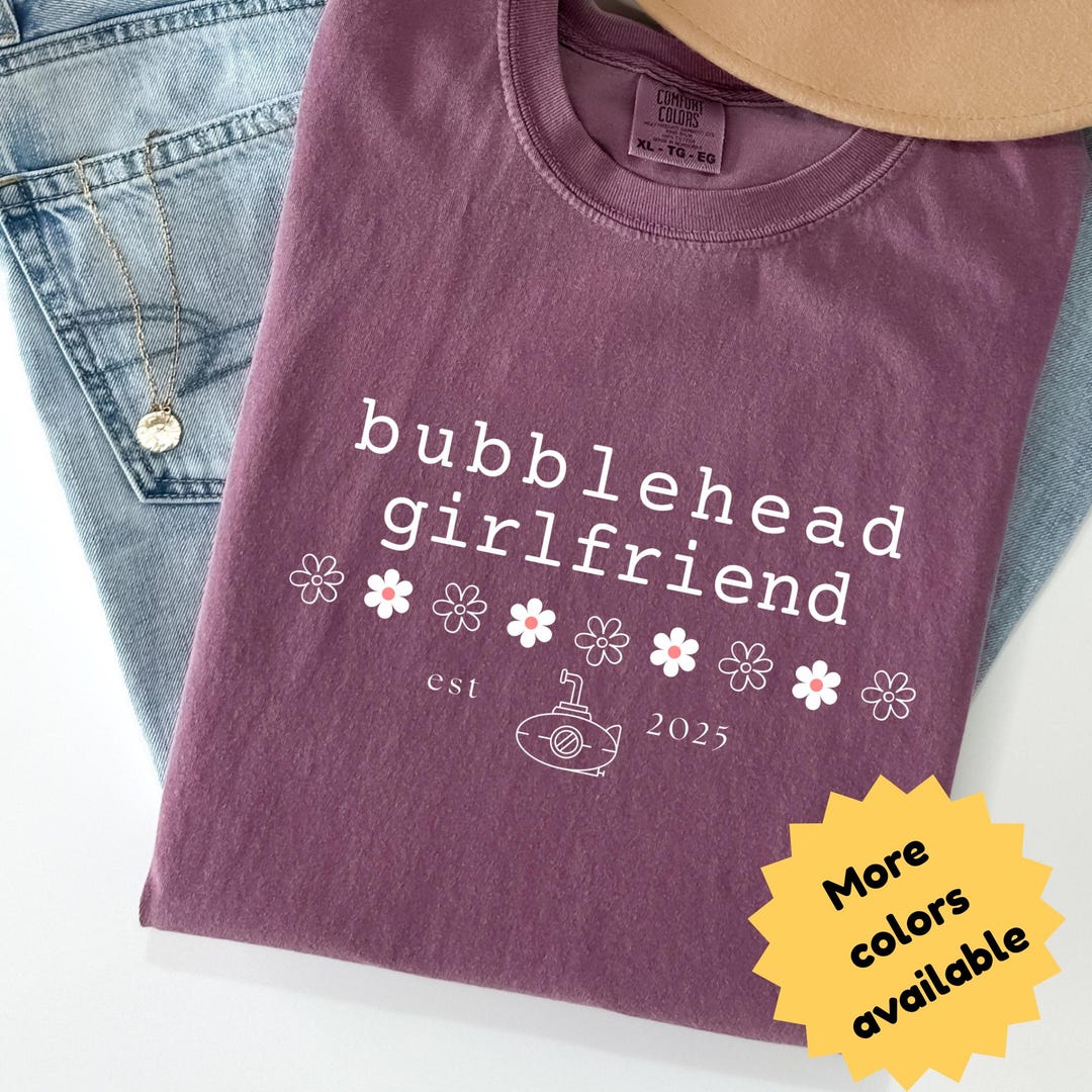 Navy Submarine Bubblehead Girlfriend Shirt With Custom Year Graduation ...