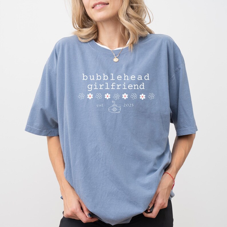 Navy Submarine Bubblehead Girlfriend Shirt With Custom Year Graduation ...
