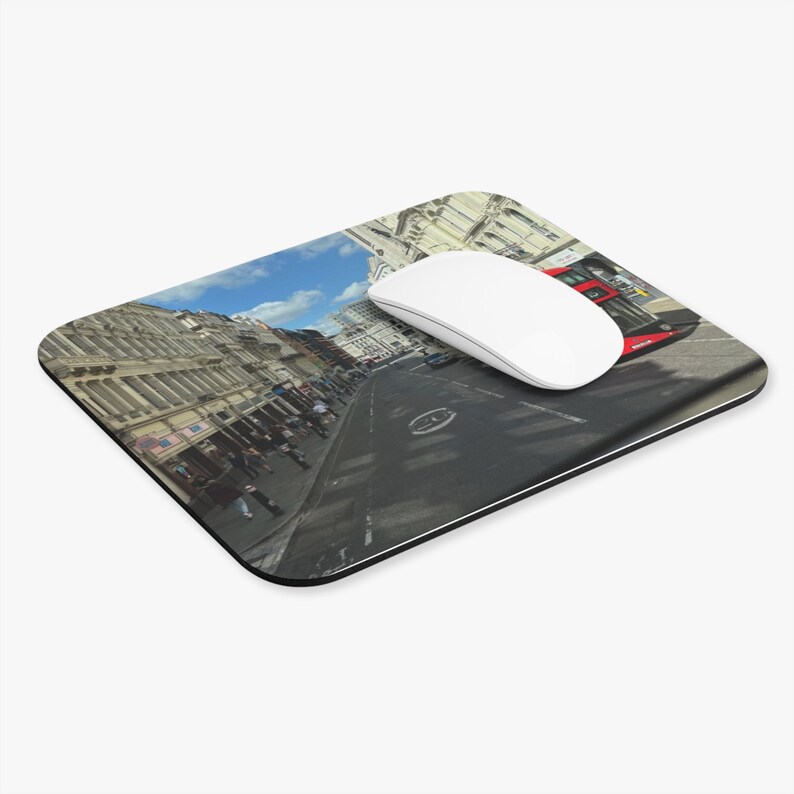 London Double Decker Bus Mouse Pad rectangle - Etsy