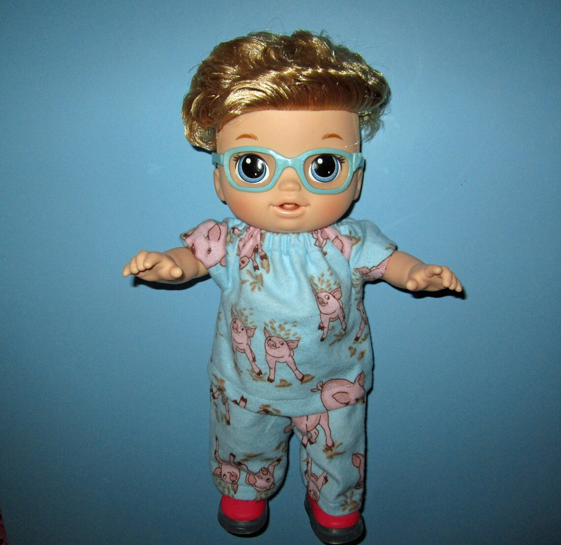Baby Alive Step N Giggle Boy Doll Clothes Farm Pig Pajamas | Etsy