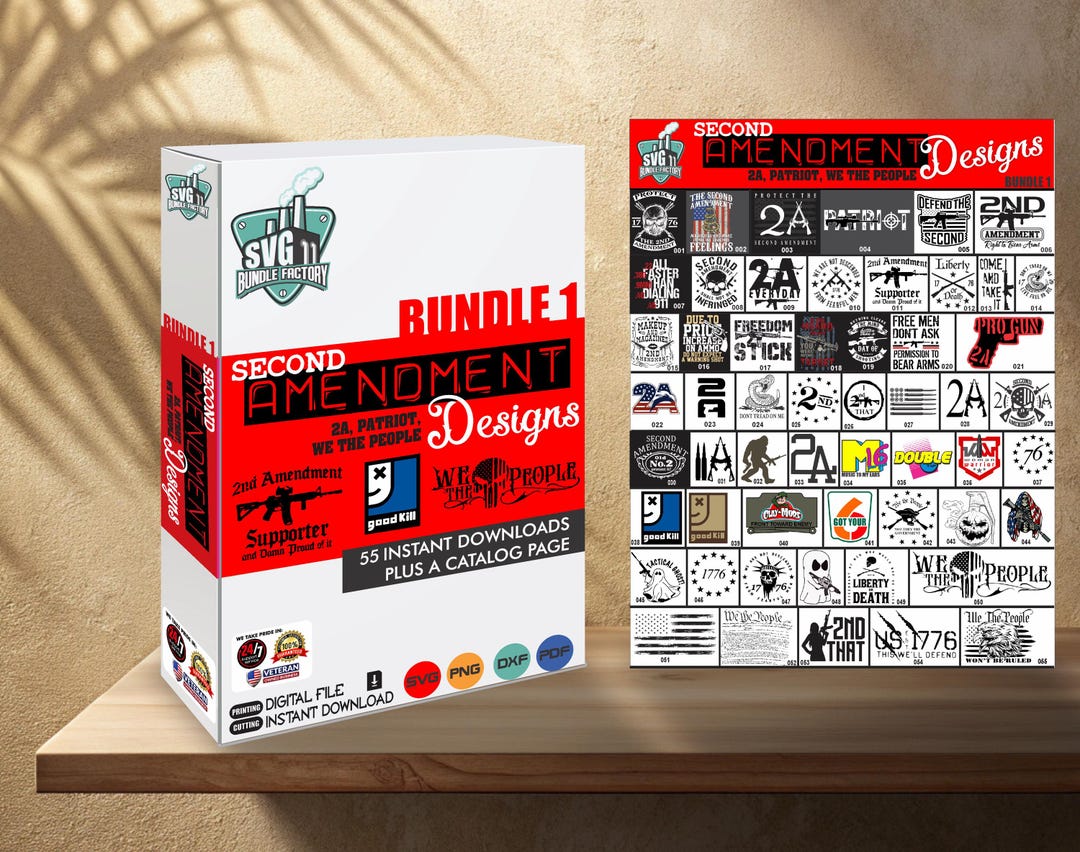 Second Amendment Designs, Svg, Cricut, Patriot, Veteran, Army, Marines ...