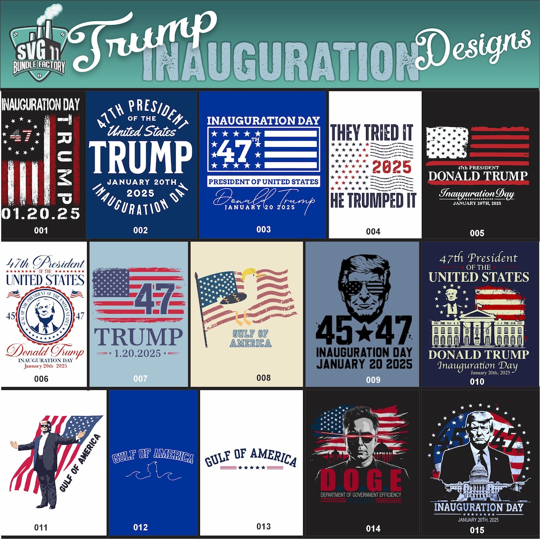 15 NEW Trump & Maga Designs, President Svg, Cricut, Patriot, Veteran ...