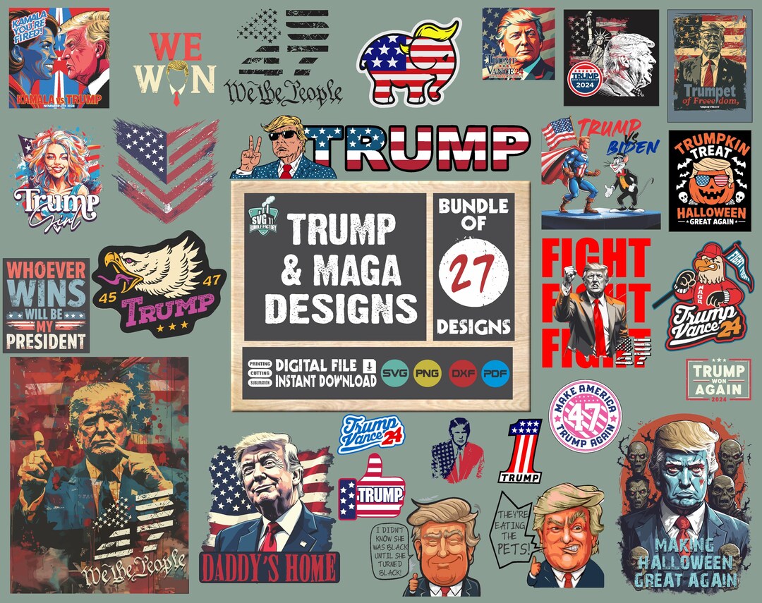 27 Custom Trump & Maga Designs, President Svg, Cricut, Patriot, Veteran ...