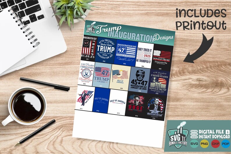 15 NEW Trump & Maga Designs, President Svg, Cricut, Patriot, Veteran ...