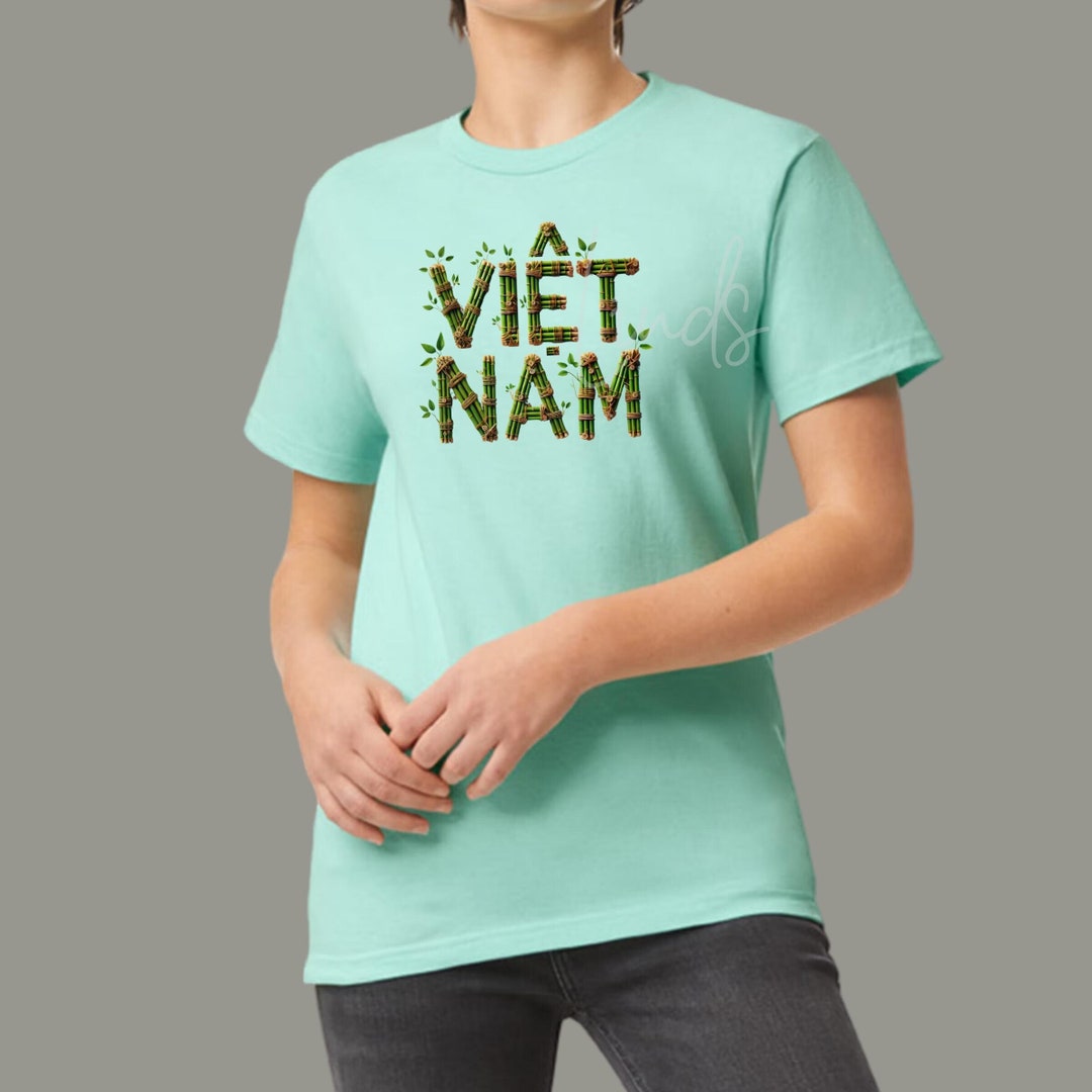 Vietnam Shirt Bamboo Design Tee Vietnam Culture Tee Best Vietnam Gift ...