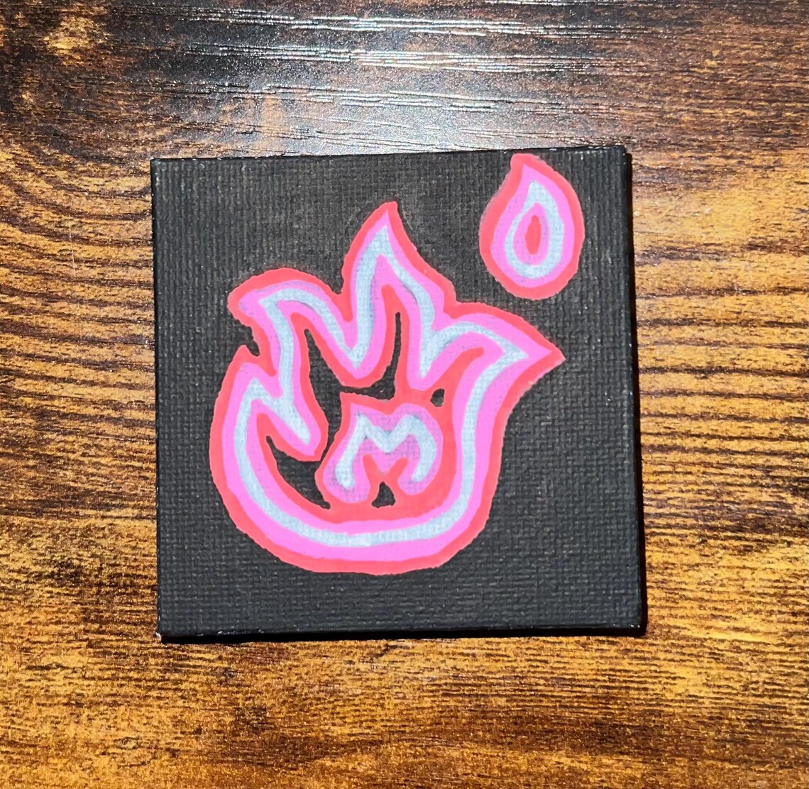 Neon Art Custom Painting 12x24 - Etsy