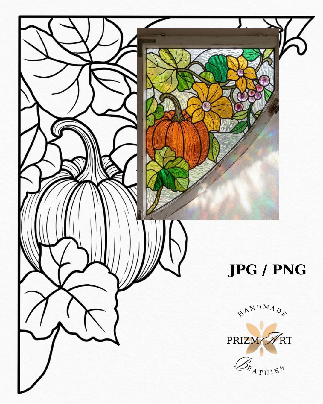 15 Stained Glass Corner Patterns: Floral, Botanical Window Designs ...