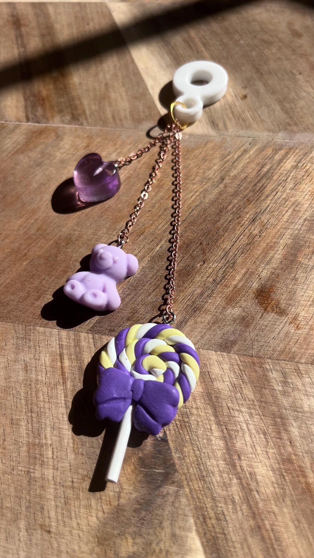 Stanley Cup Straw Charm Purple Passion - Etsy