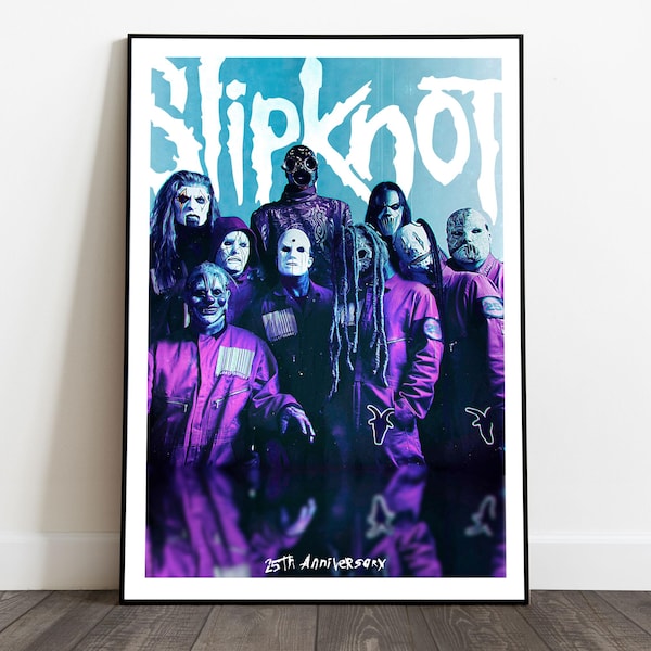 Slipknot Wall Poster - Etsy