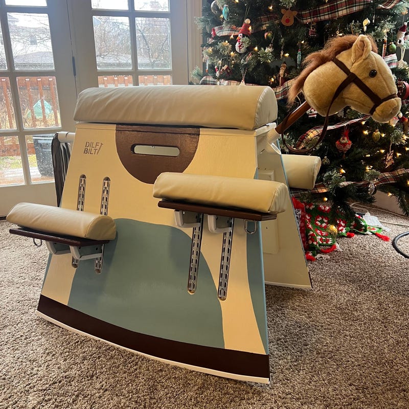 Spanking Horse Bench - Etsy