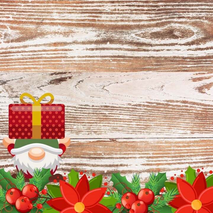 Christmas Digital Scrapbook Paper - Etsy