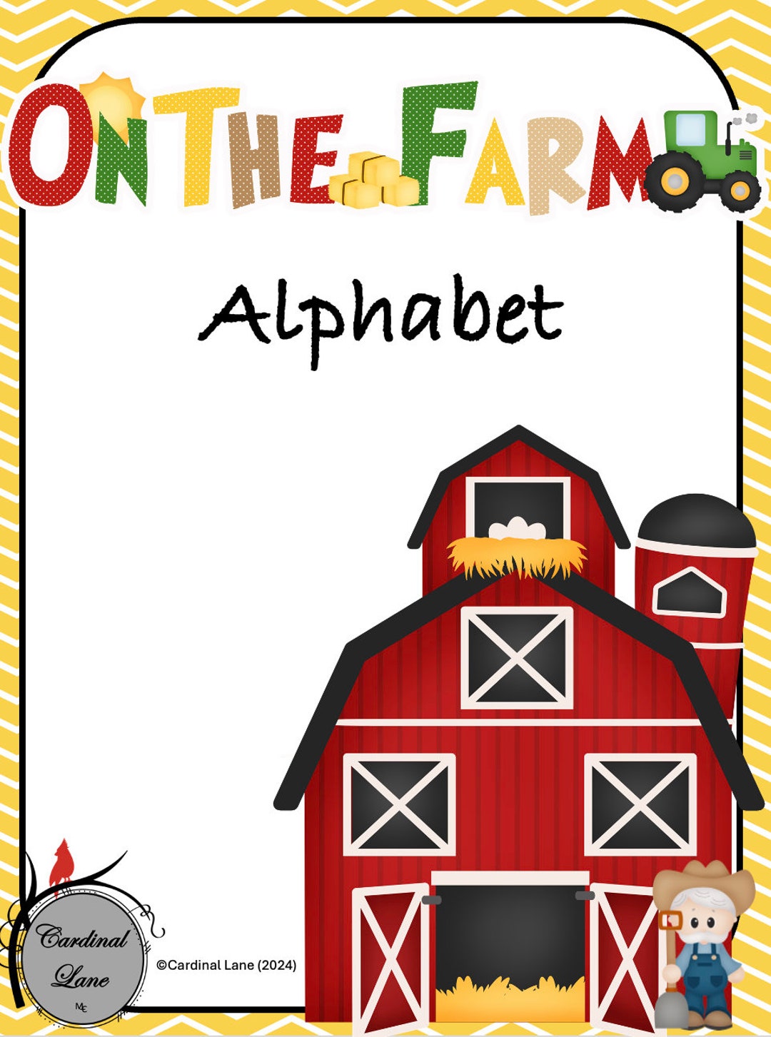 Classroom Alphabet Posters - Farm Theme - Etsy Australia
