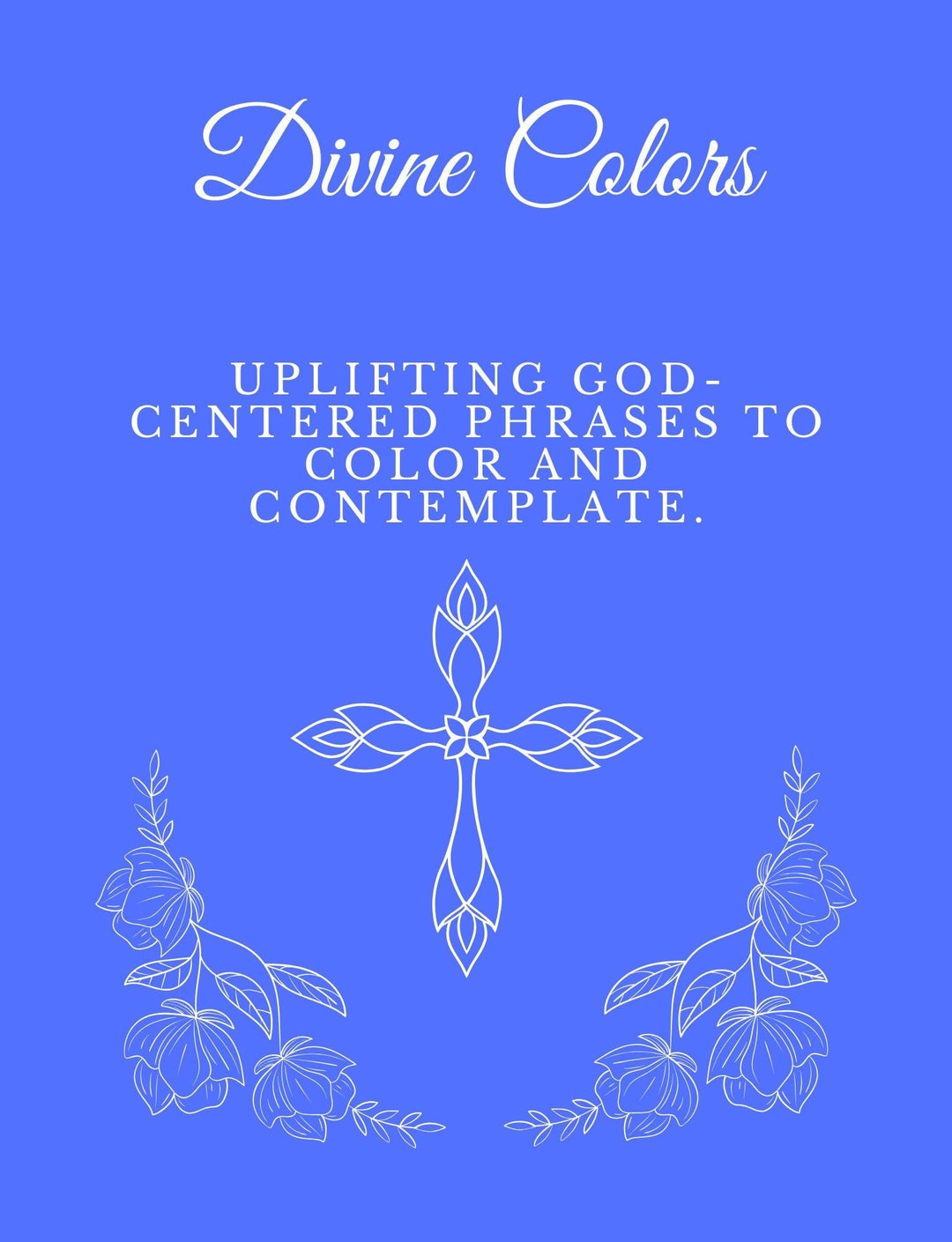 Divine Colors- 20 God Inspired Quotes Coloring Pages - Etsy